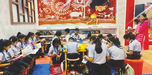 NBT-India’s Model Village Panchayat Library Project @ Festival of ...